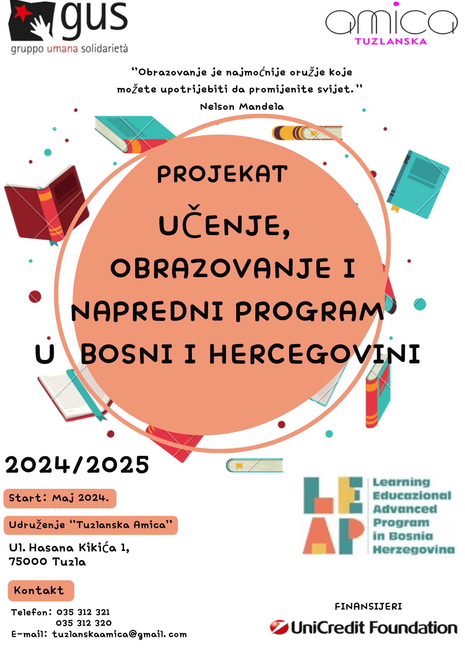 Tuzlanska Amica i G.U.S Gruppo Umana Solidarieta predstavljaju Projekat ...